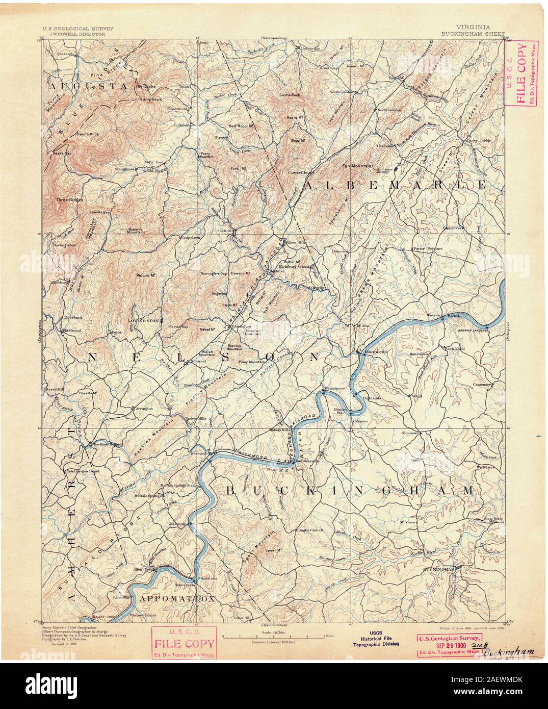 Maps of buckingham hi-res stock photography and images - Alamy
