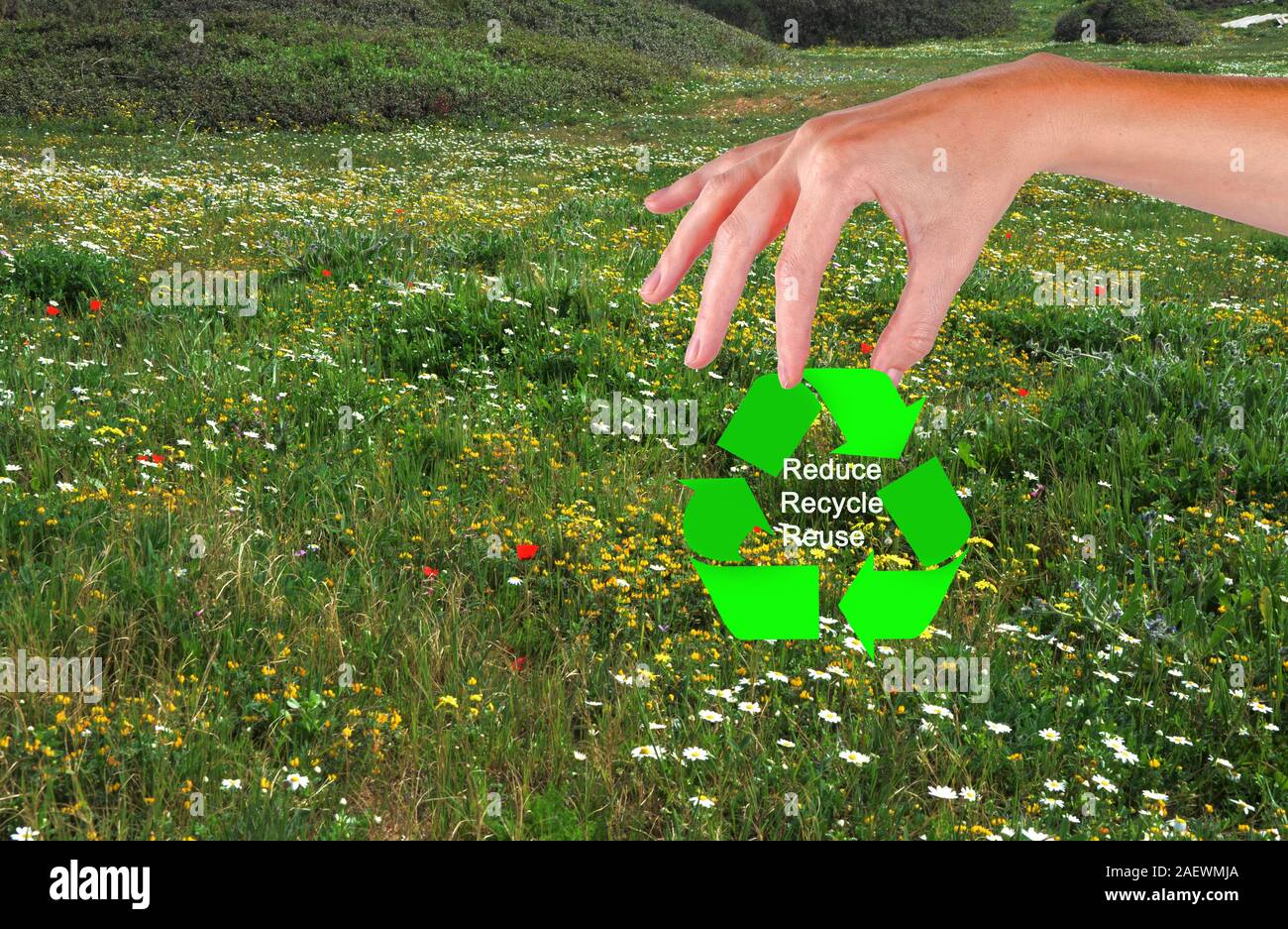 Protect environment reduce recycle hi-res stock photography and images ...