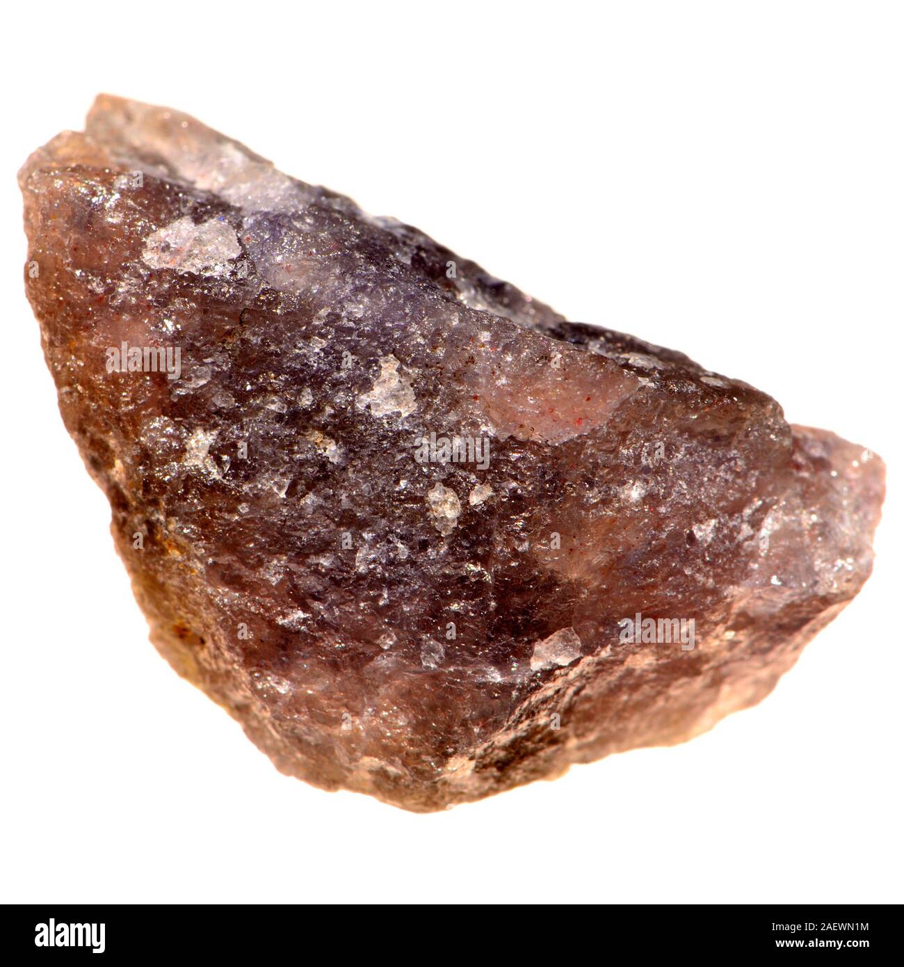 Cordierite sample (Madagascar) magnesium iron aluminium cyclosilicate ...