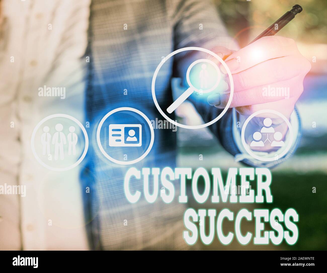 Conceptual hand writing showing Customer Success. Concept meaning ...