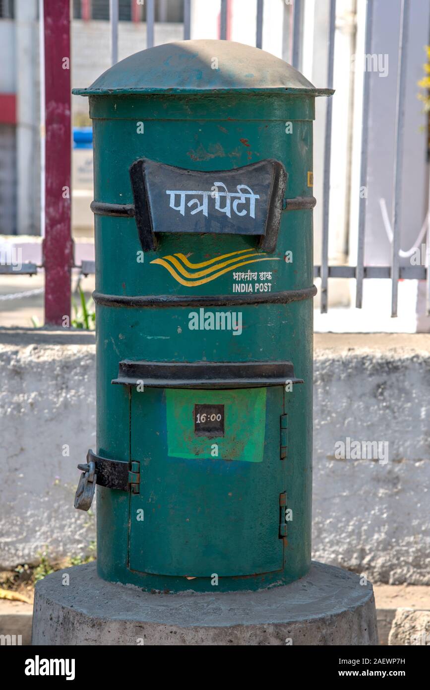 India Post Letterbox High Resolution Stock Photography and Images - Alamy