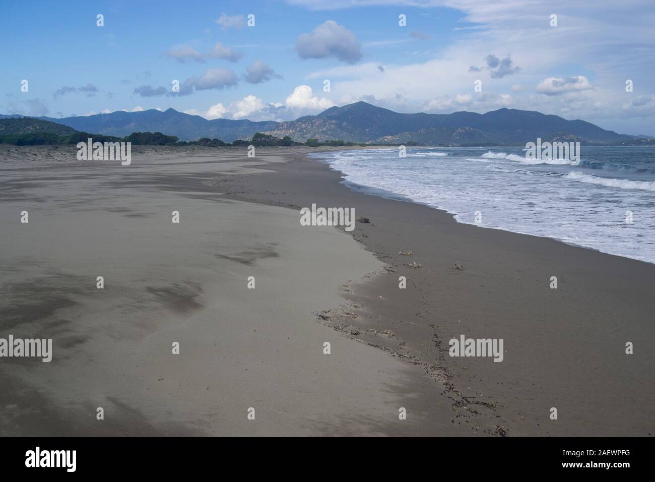 View of Feraxi beach Stock Photo - Alamy