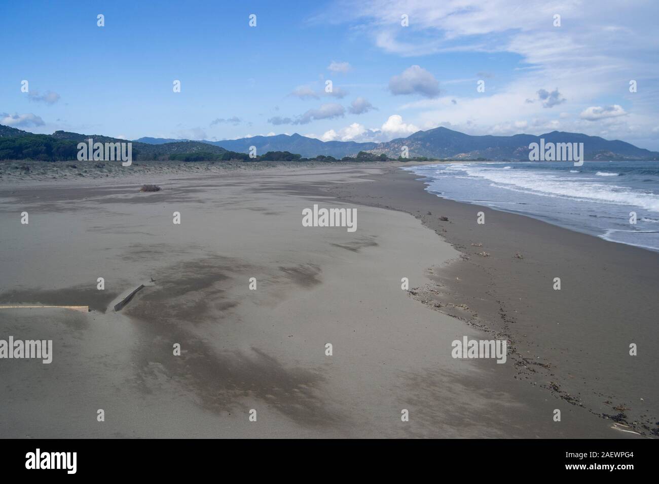 View of Feraxi beach Stock Photo - Alamy