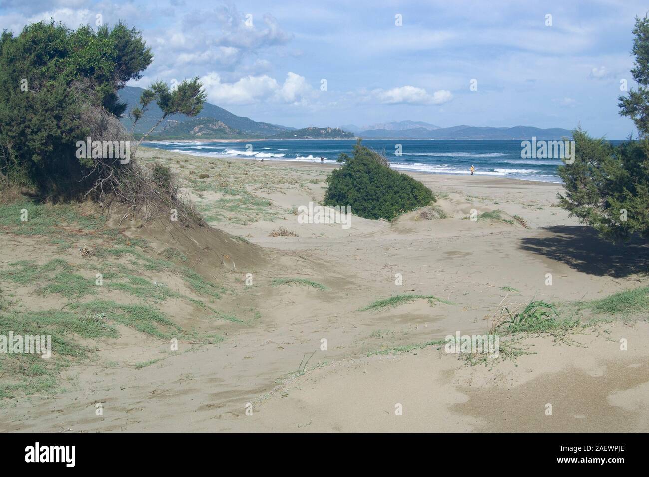 View of Feraxi beach Stock Photo - Alamy