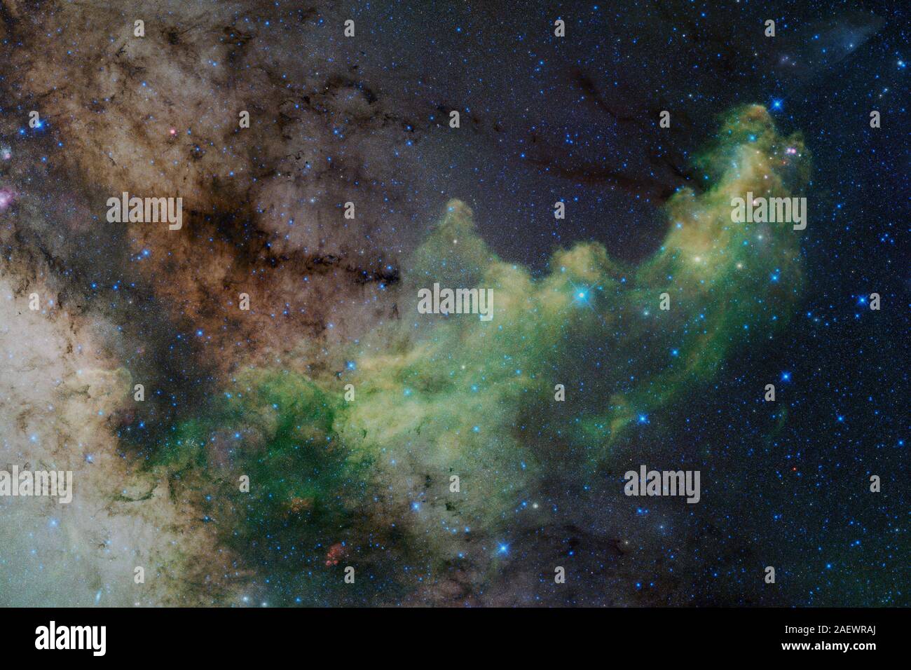 Infinite space with nebulae and stars. Elements of this image furnished ...