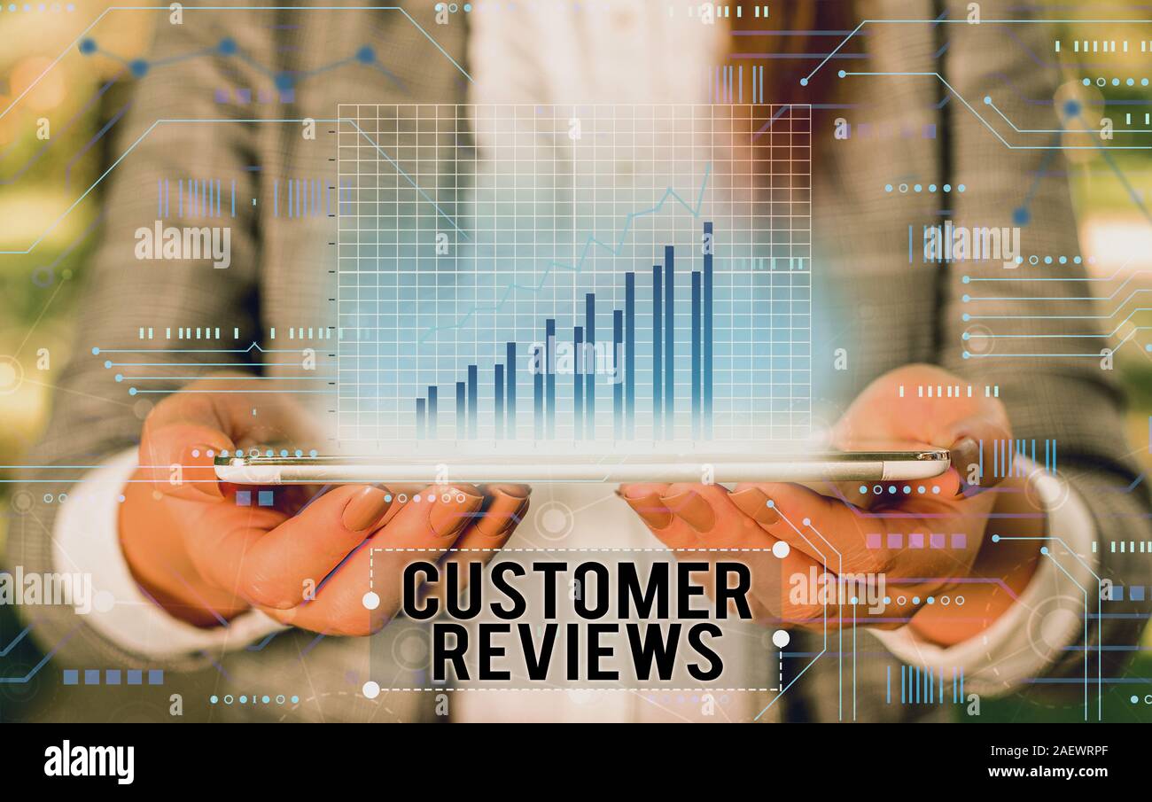 Handwriting text writing Customer Reviews. Conceptual photo review of a ...