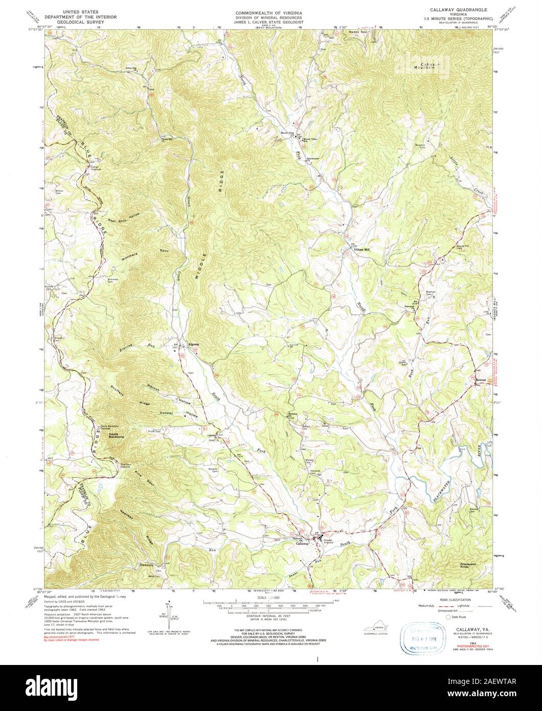 Callaway map hi-res stock photography and images - Alamy