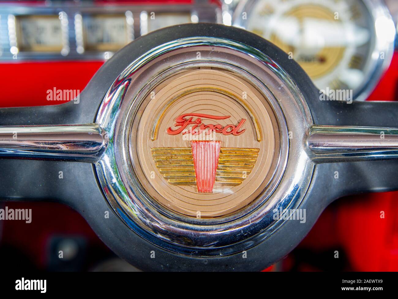 1947 Ford Coupe hot rod, classic American car numbered for drag racing ...