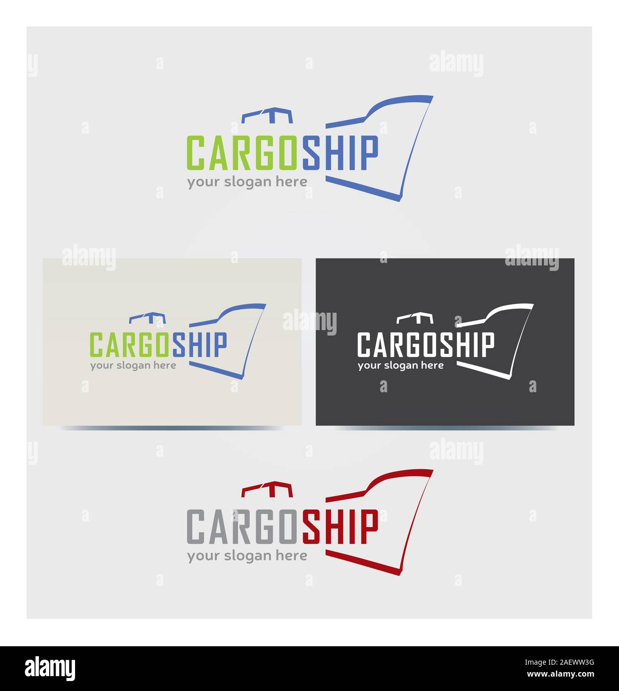 Cargo ship design Cut Out Stock Images & Pictures - Alamy
