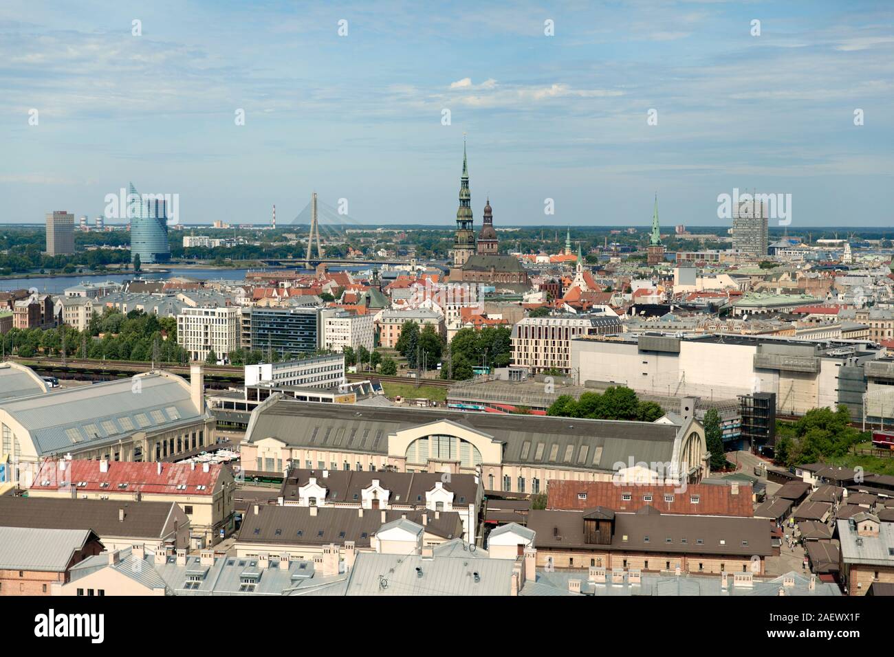 Riga skyline hi-res stock photography and images - Alamy