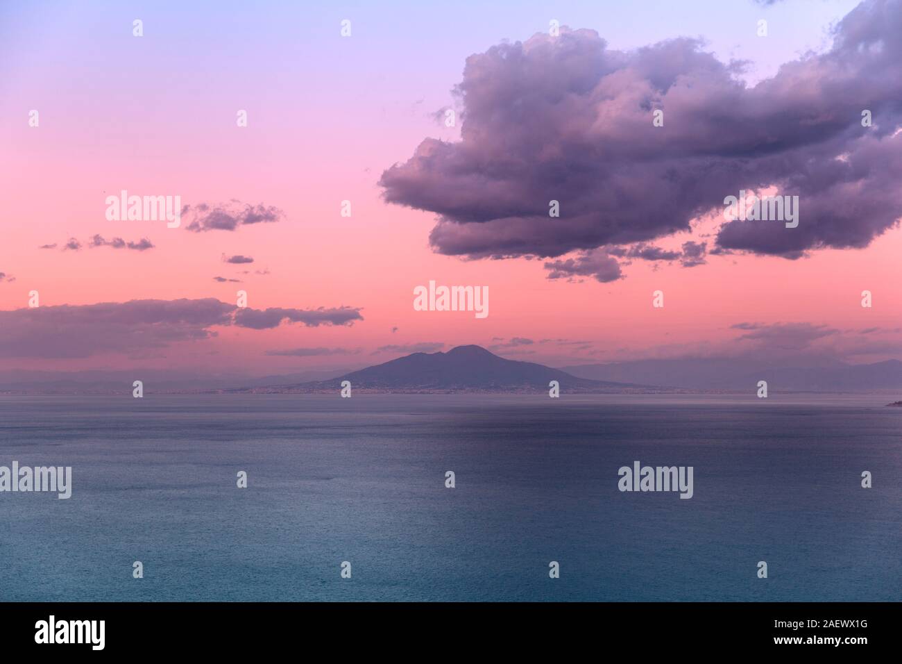 Mount Vesuvius is a somma-stratovolcano located on the Gulf of Naples ...