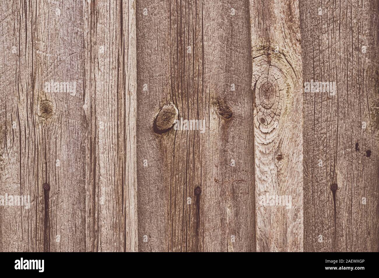 Rustic Wooden Fence Background