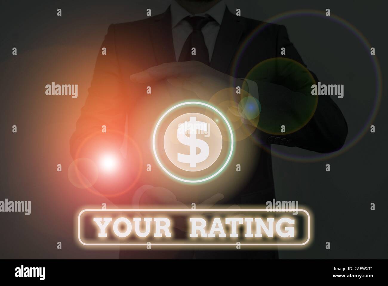 Conceptual hand writing showing Your Rating. Concept meaning score or ...