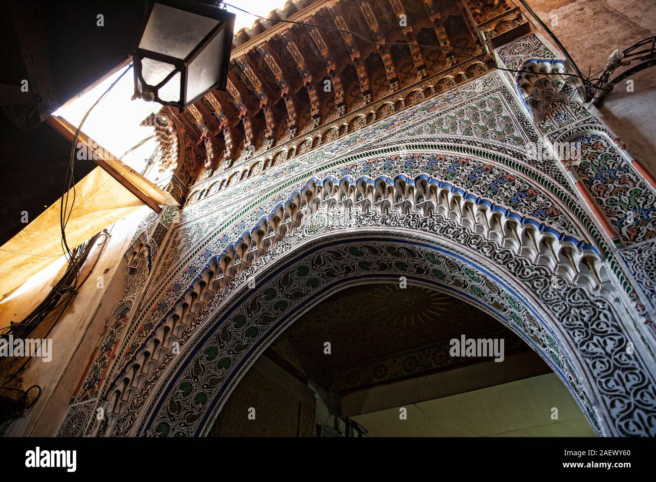 Moorish style architecture fez medina hi-res stock photography and ...