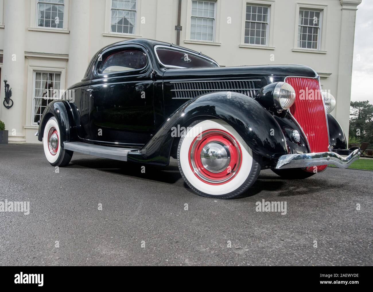 1936 Ford Model 48 customised American pre war classic car Stock Photo ...