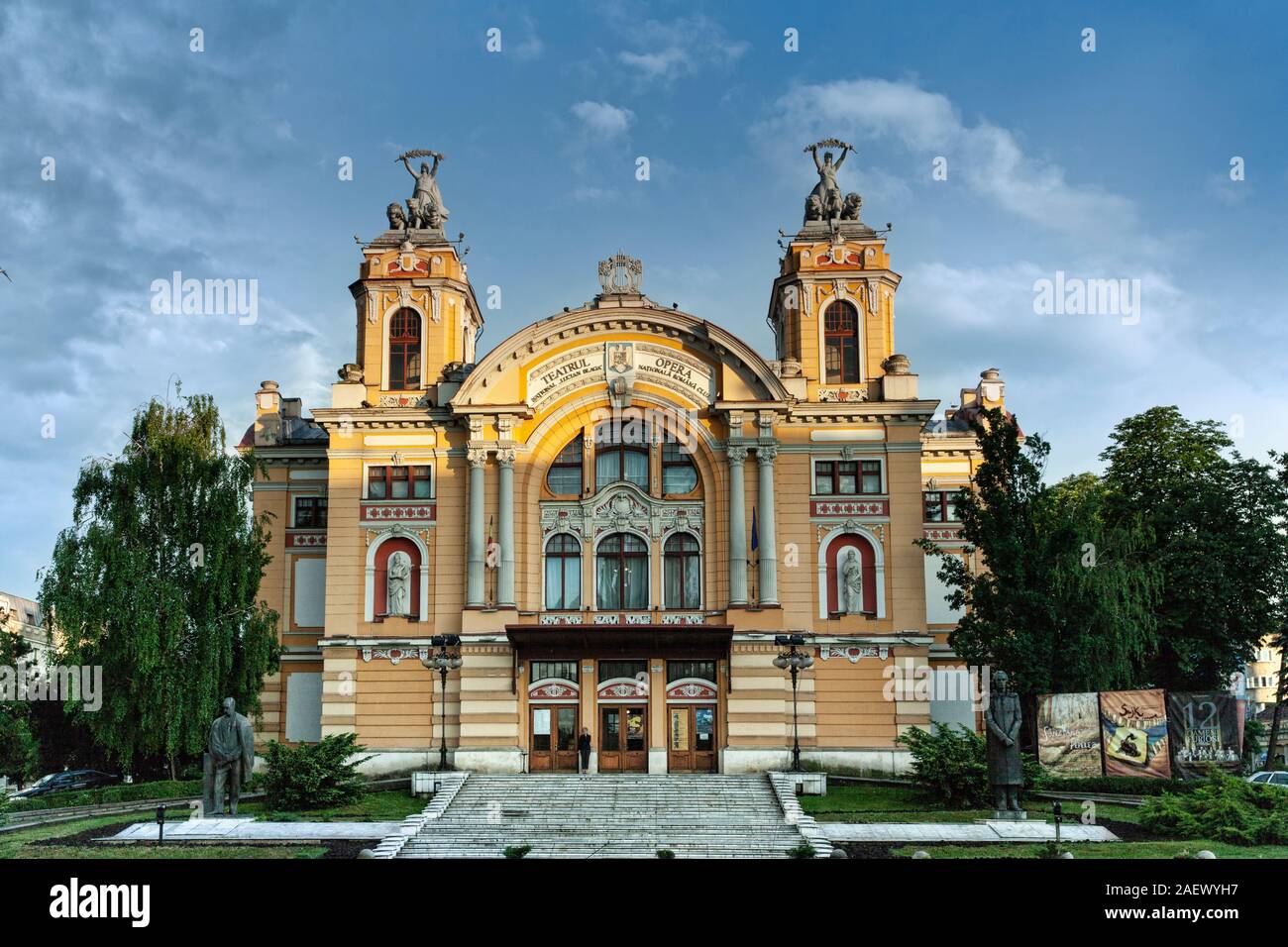 Romanian National Opera, Cluj-Napoca by Ferdinand Fellner and Hermann ...
