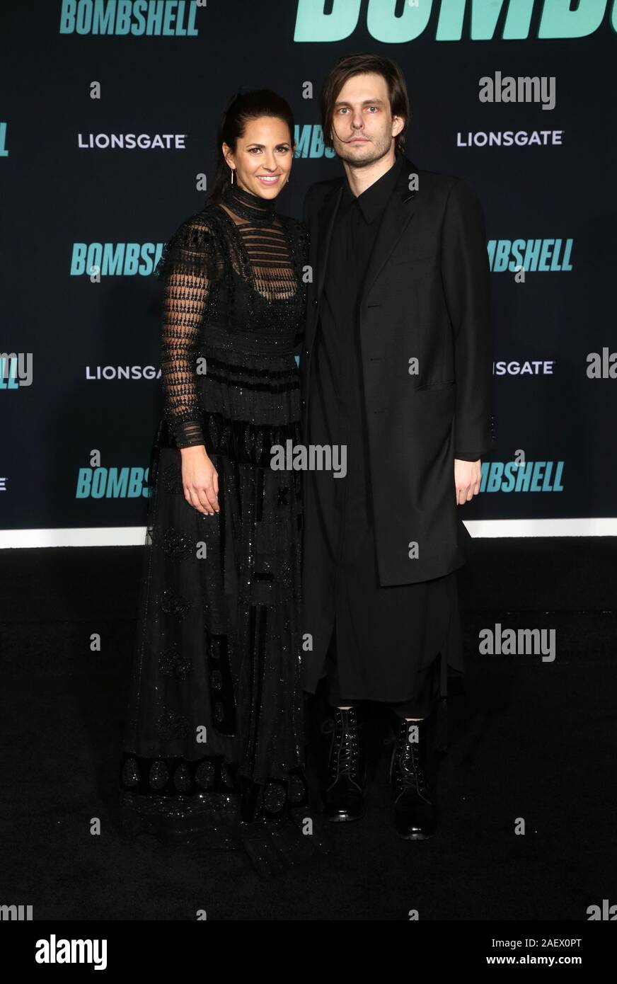 Los Angeles, Ca. 10th Dec, 2019. Ashley Lent Levinson, Sam Levinson, at ...