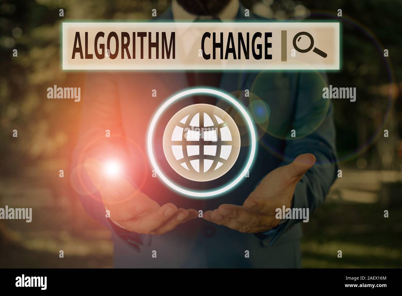 Word writing text Algorithm Change. Business photo showcasing change in ...