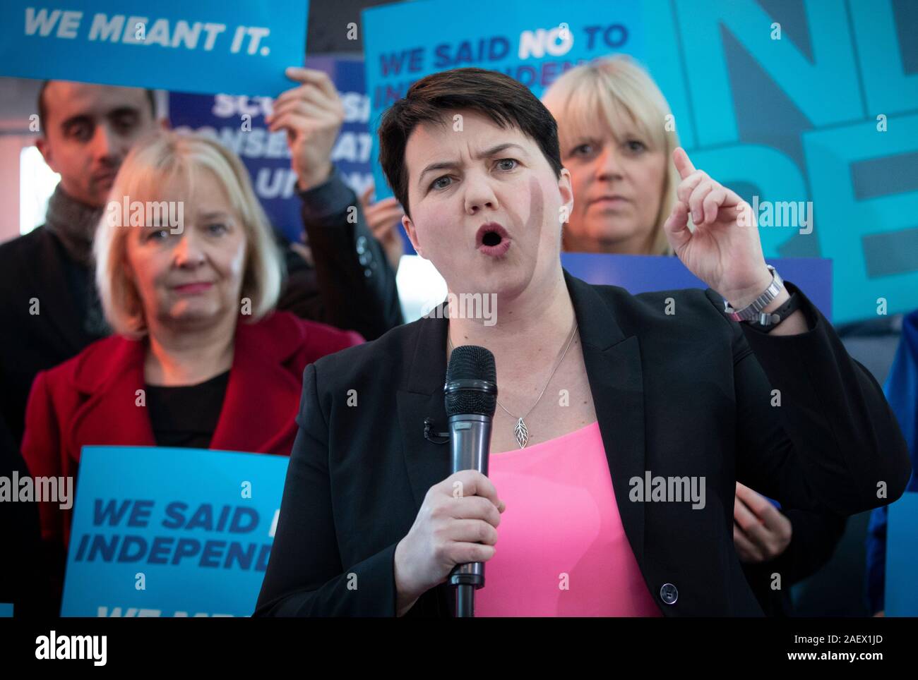 Former leader scottish conservatives ruth davidson speaks during hi-res ...
