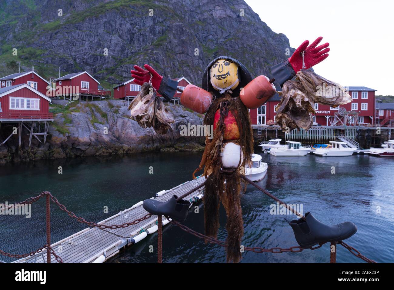 Scarecrow with boots hi-res stock photography and images - Alamy