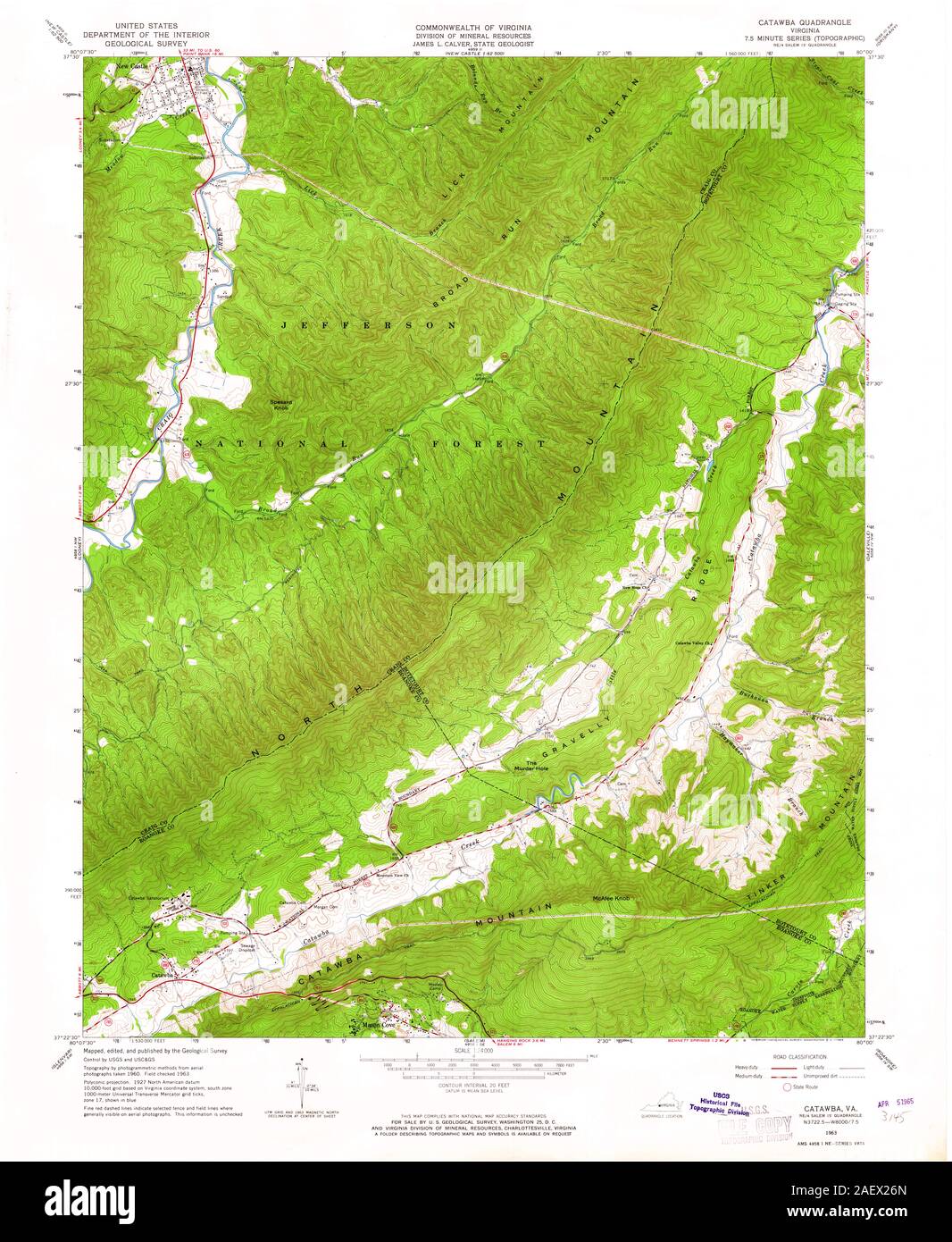 Map of catawba hi-res stock photography and images - Alamy