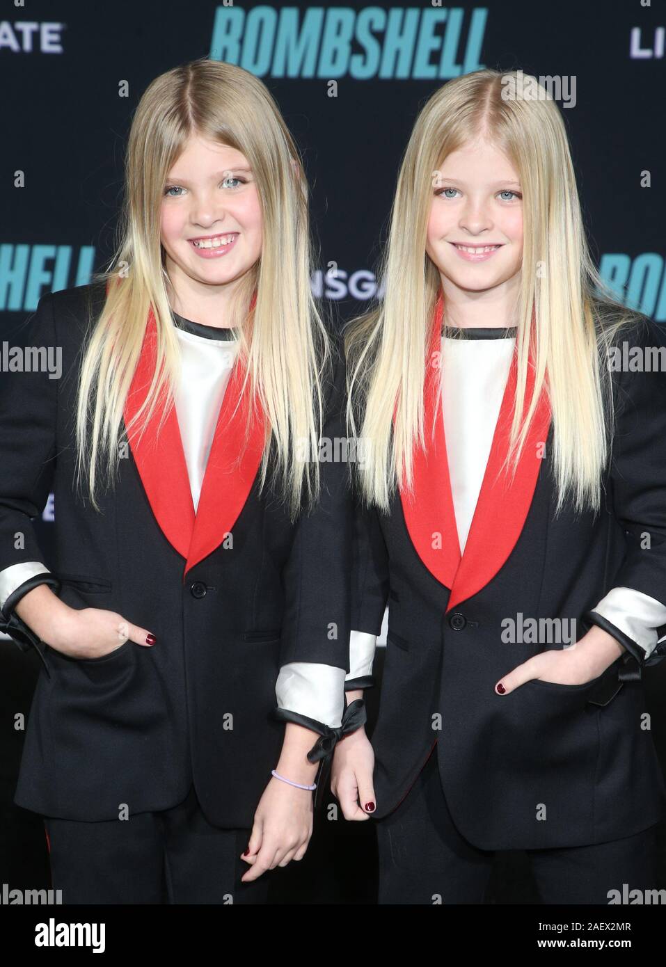 Los Angeles, Ca. 10th Dec, 2019. London Fuller, Sedona Fuller, at the ...