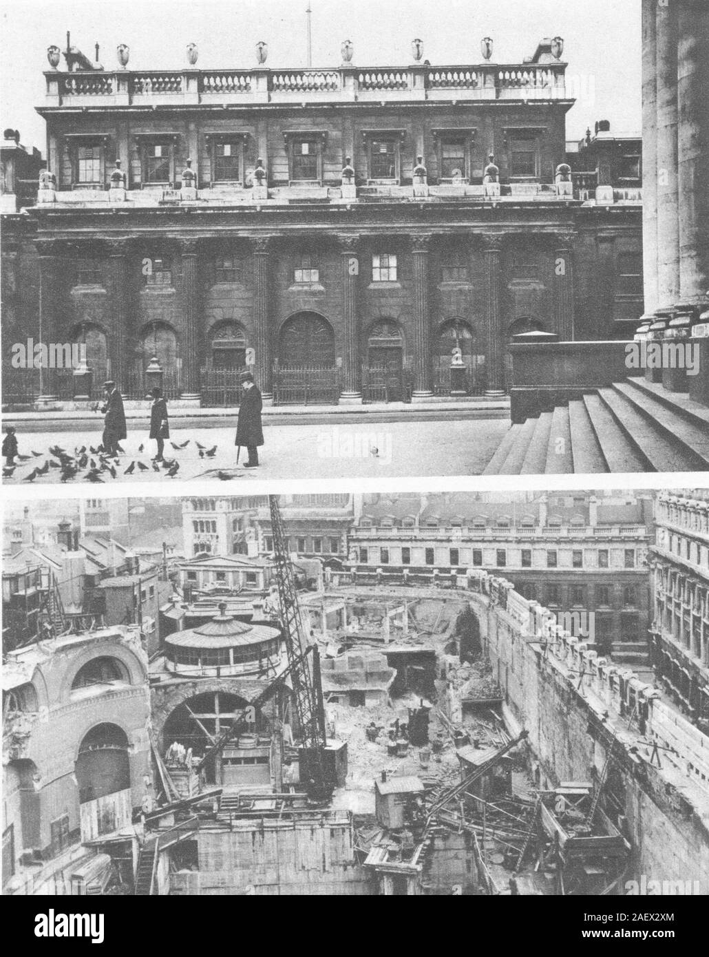 LONDON. Old Bank of England. Sampson. Rotunda 1926 vintage print ...