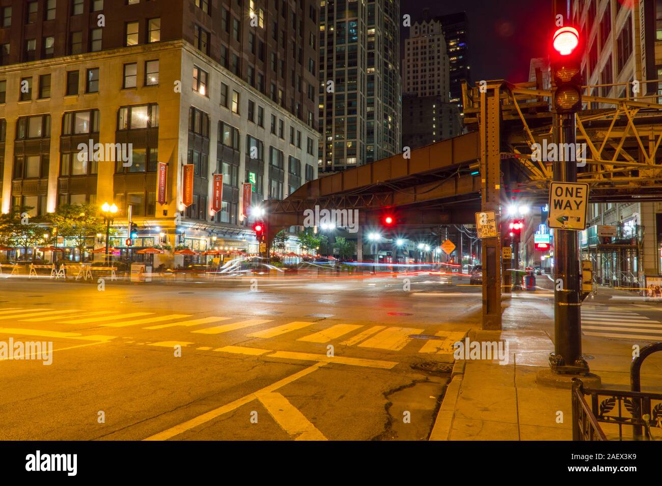 Chicago Il At Night