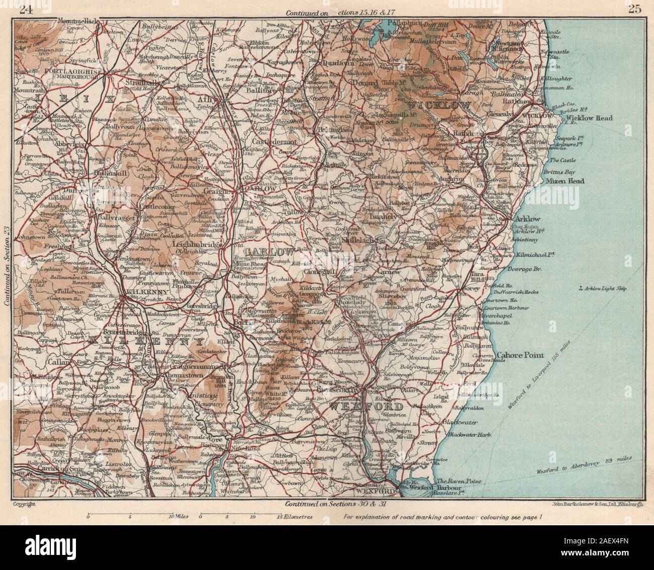 Laois map hi-res stock photography and images - Alamy
