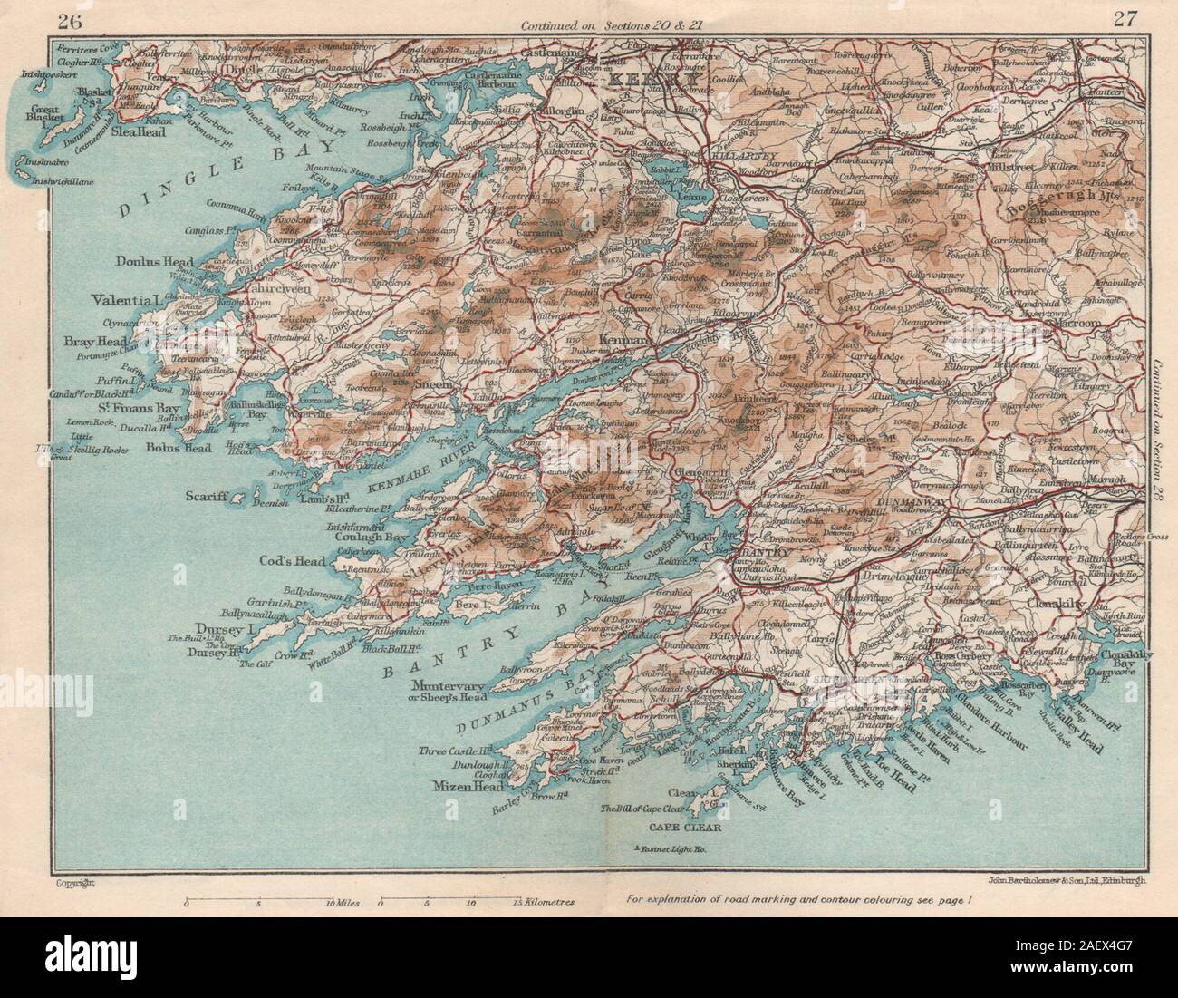 Bantry south ireland map hi-res stock photography and images - Alamy