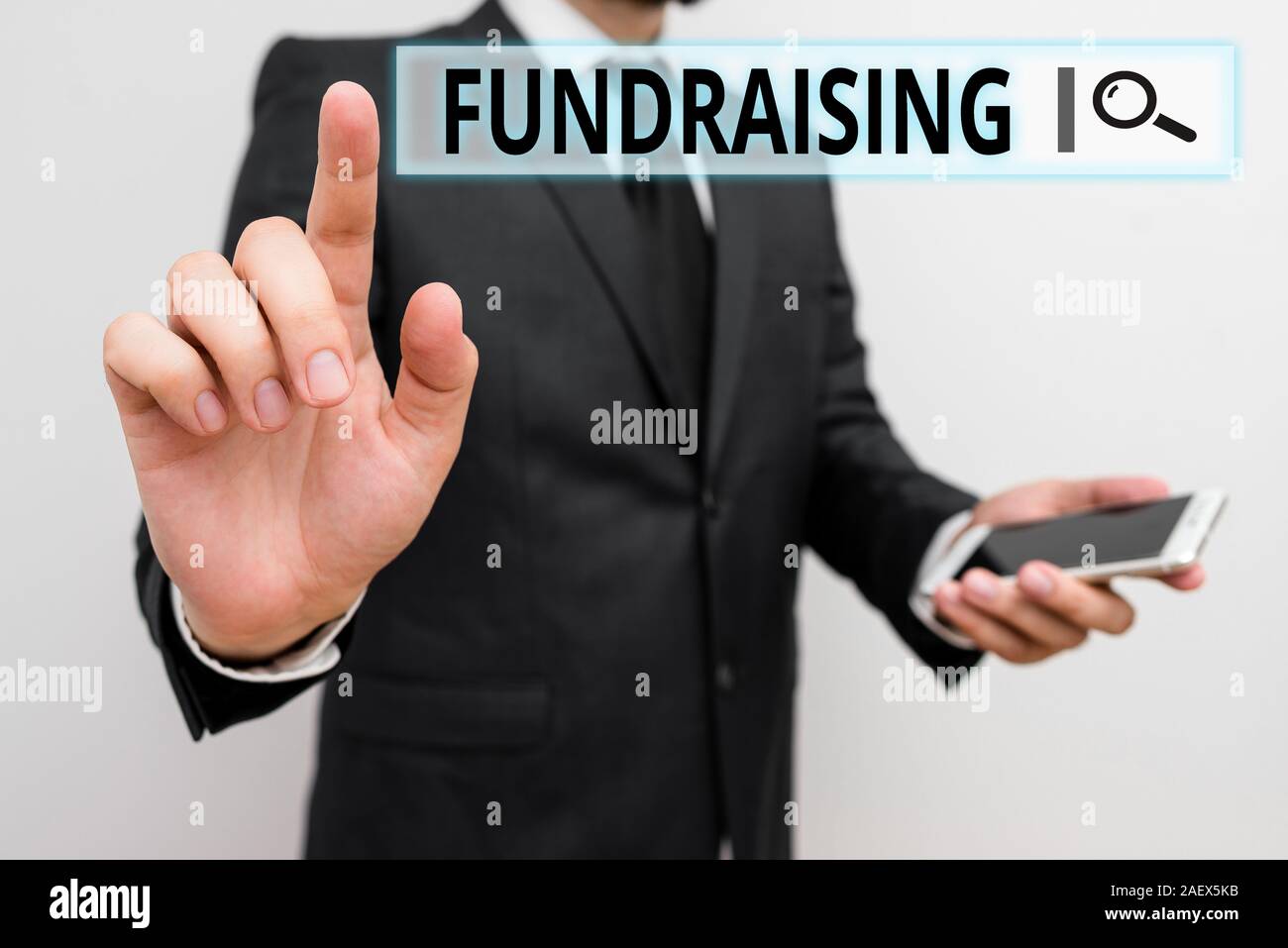Writing note showing Fundraising. Business concept for act of ...