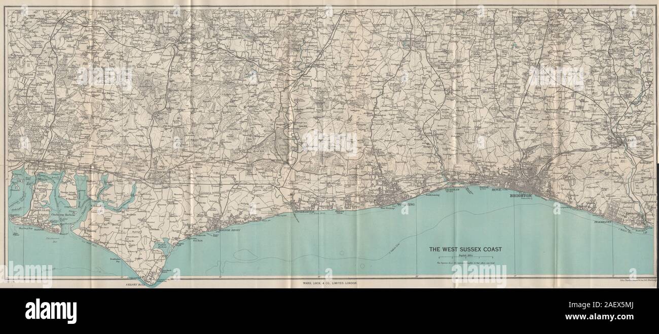 Map of midhurst hi-res stock photography and images - Alamy