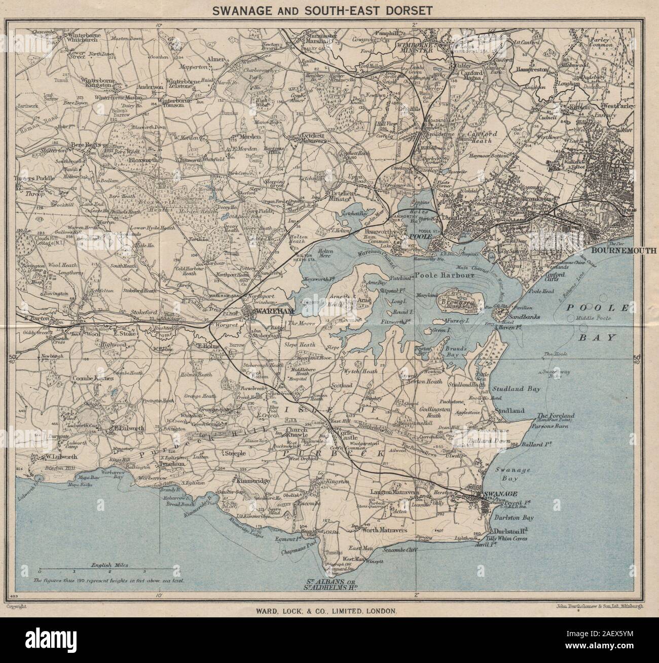 Poole harbour 1946 hi-res stock photography and images - Alamy