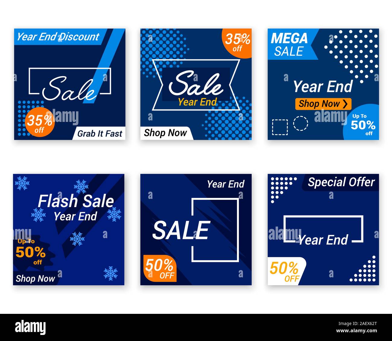 social media sale discount promotion template Stock Vector Image & Art ...