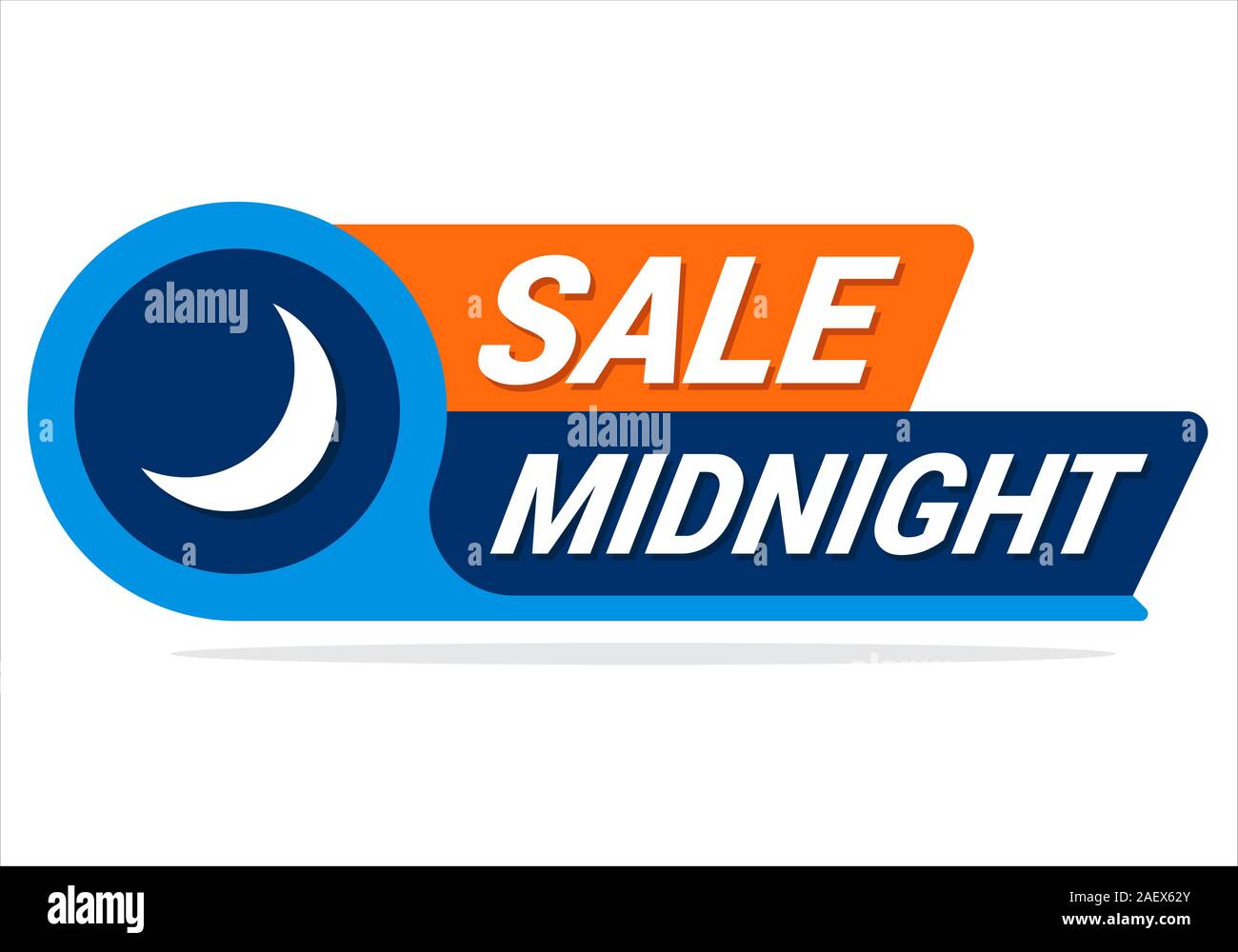 sale midnight banner Stock Vector Image & Art - Alamy