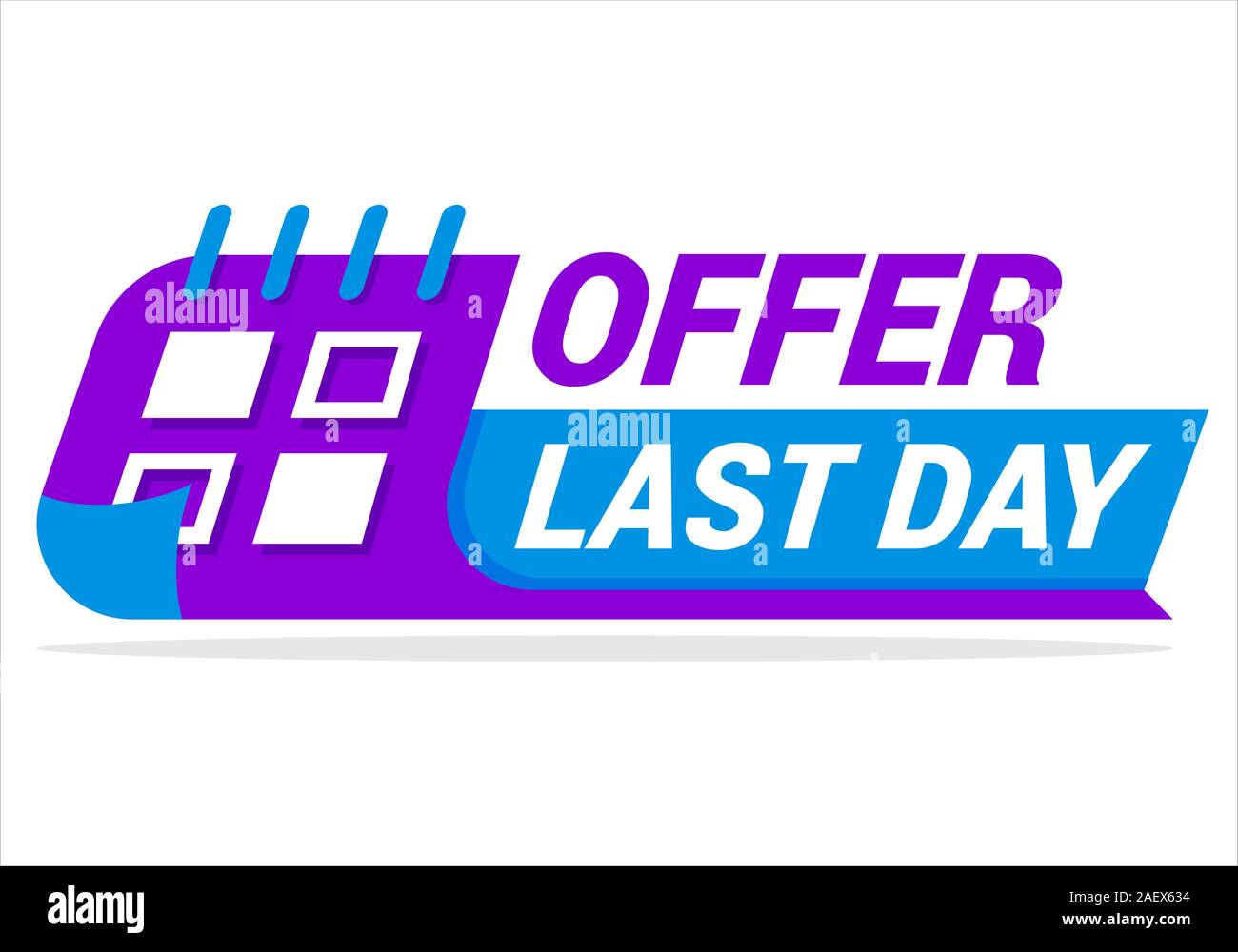 last day offer banner Stock Vector Image & Art - Alamy