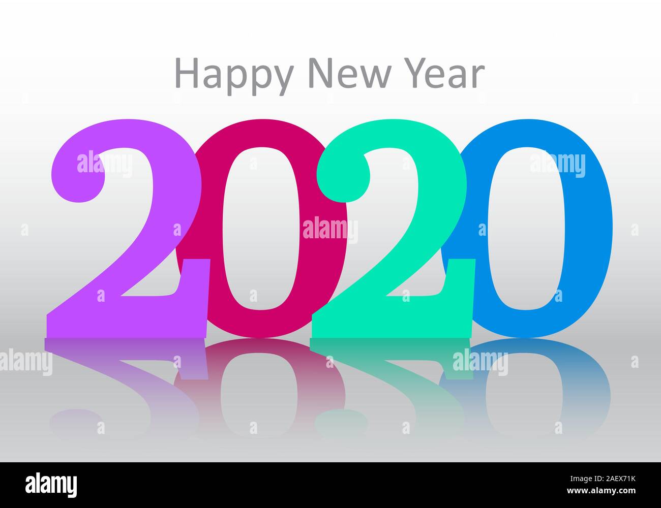 Happy new year 2020 hi-res stock photography and images - Alamy