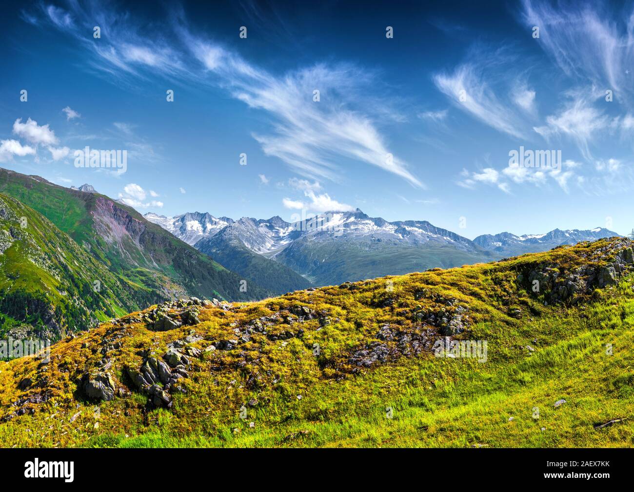 Swiss hills hi-res stock photography and images - Alamy