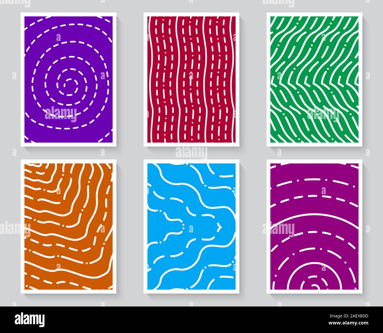 line background cover set Stock Vector Image & Art - Alamy