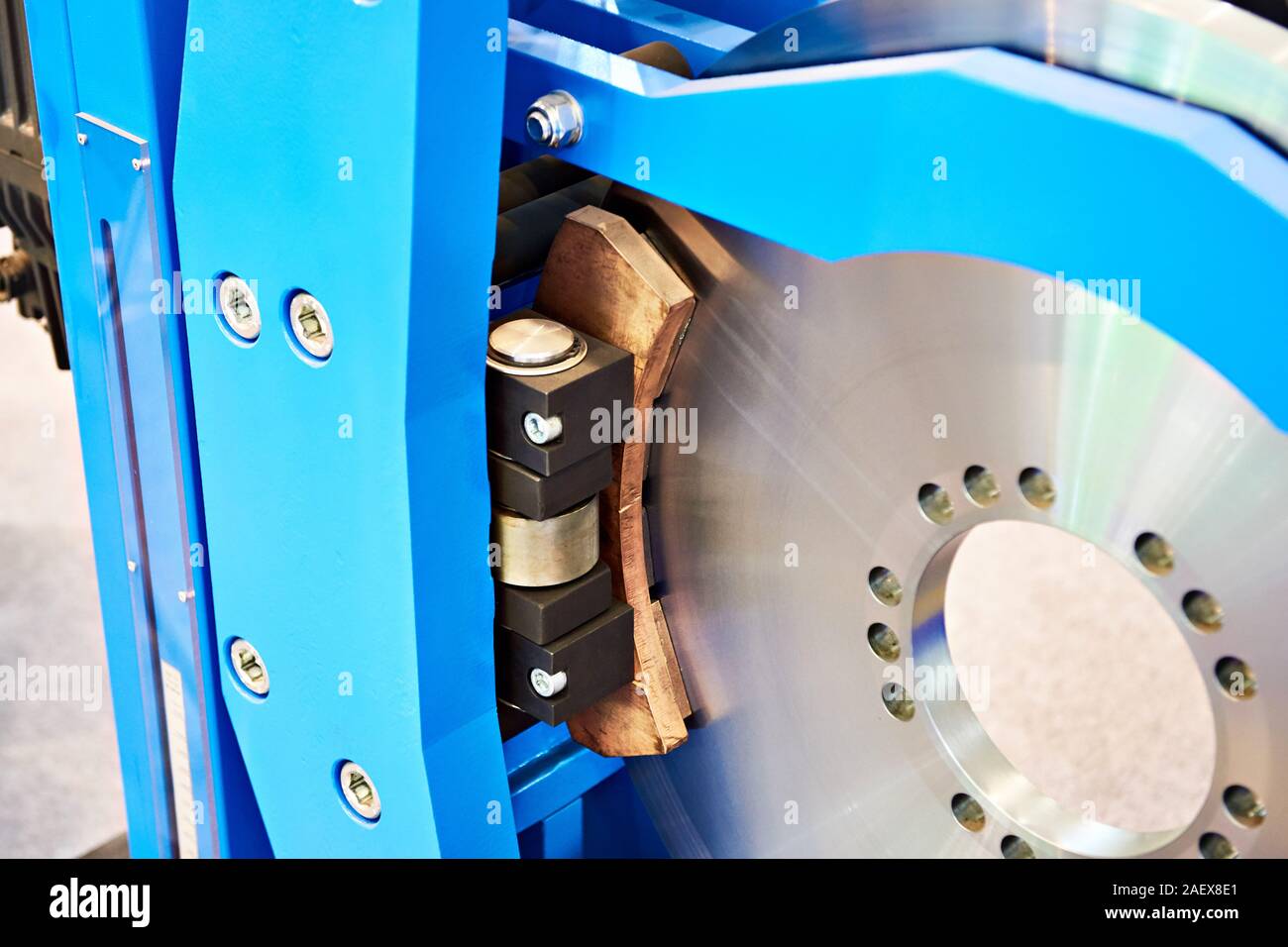 Disc brake for industrial equipment Stock Photo - Alamy
