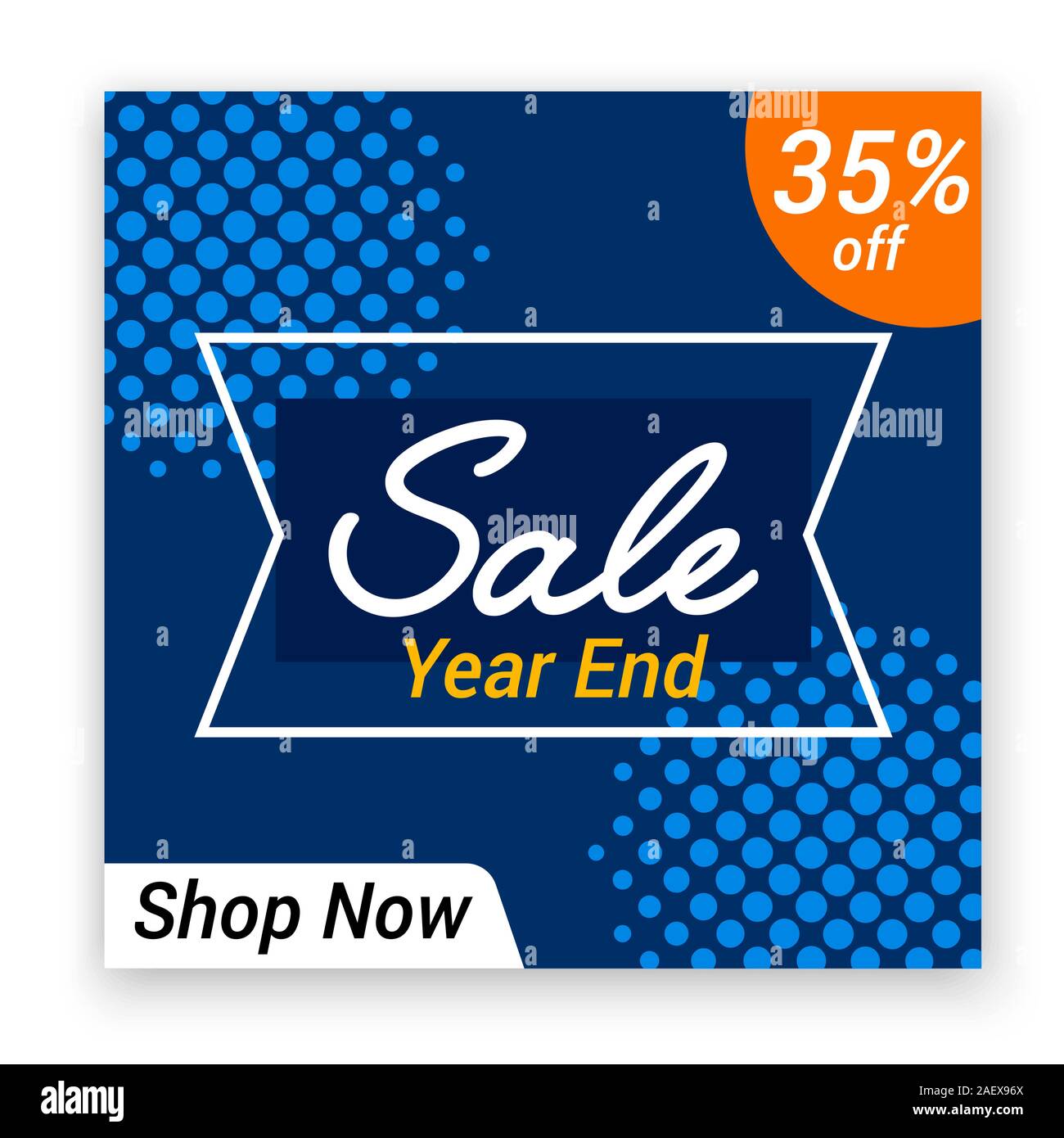 social media marketing square poster template Stock Vector Image & Art ...