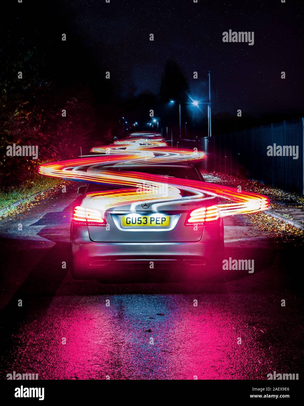 A stunning example of long exposure night photography using the light ...