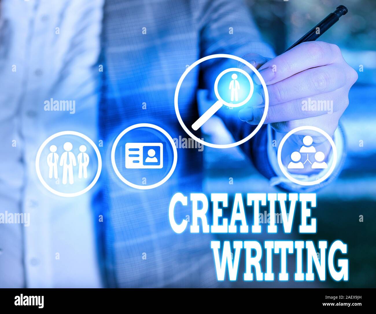 Conceptual hand writing showing Creative Writing. Concept meaning ...