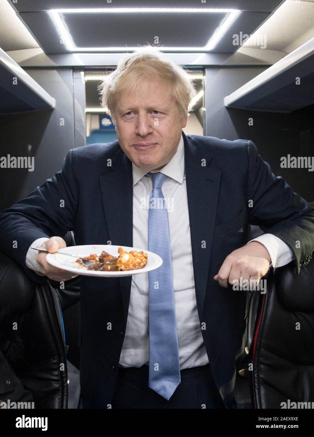 Red campaign bus hi-res stock photography and images - Alamy