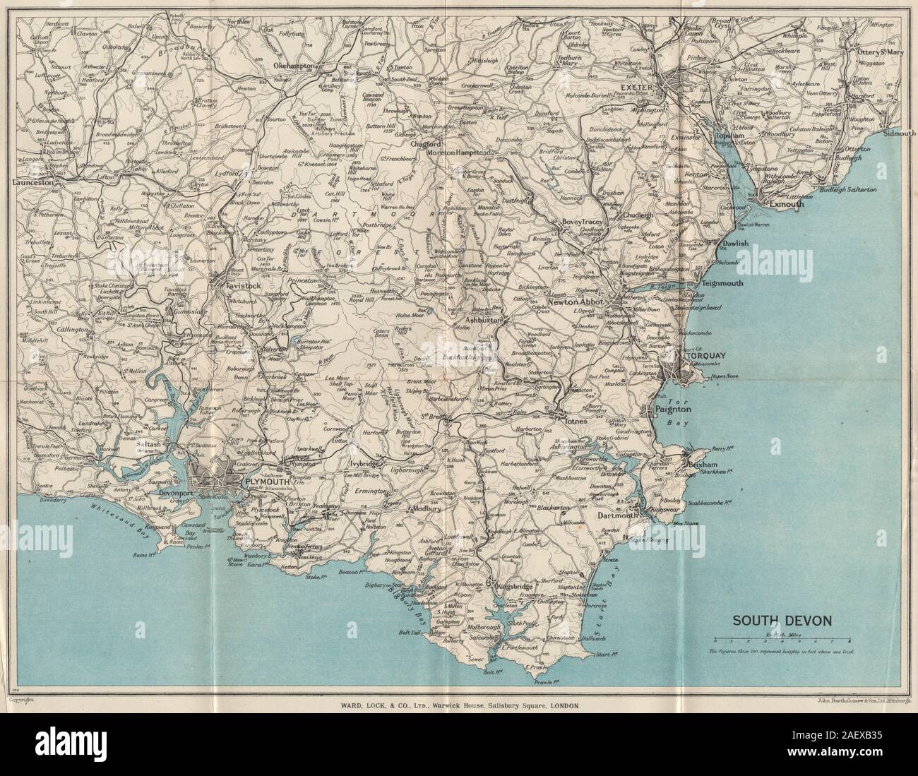 SOUTH DEVON. Dartmoor South Hams Torquay Tamar Valley Exeter Plymouth ...