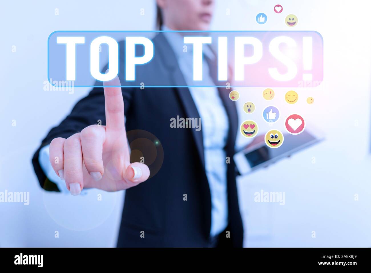 Word writing text Top Tips. Business photo showcasing small but ...