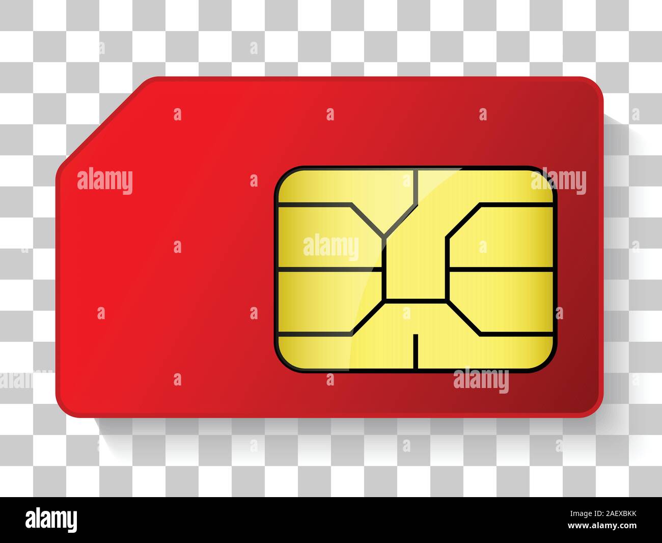 Sim card abstract design hi-res stock photography and images - Alamy