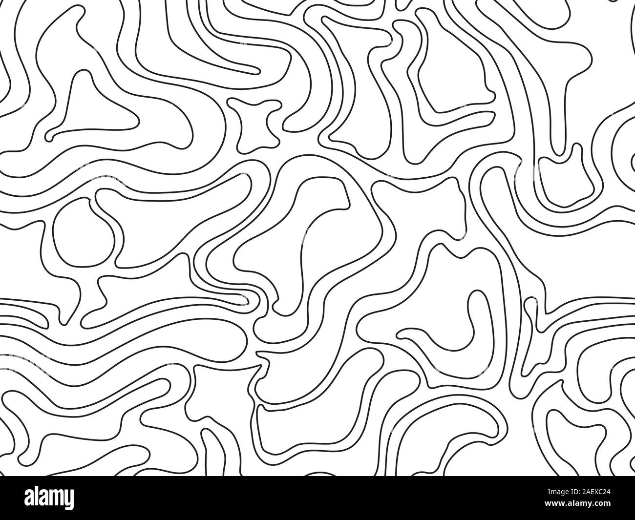 Wave line curl color Stock Vector Images - Alamy