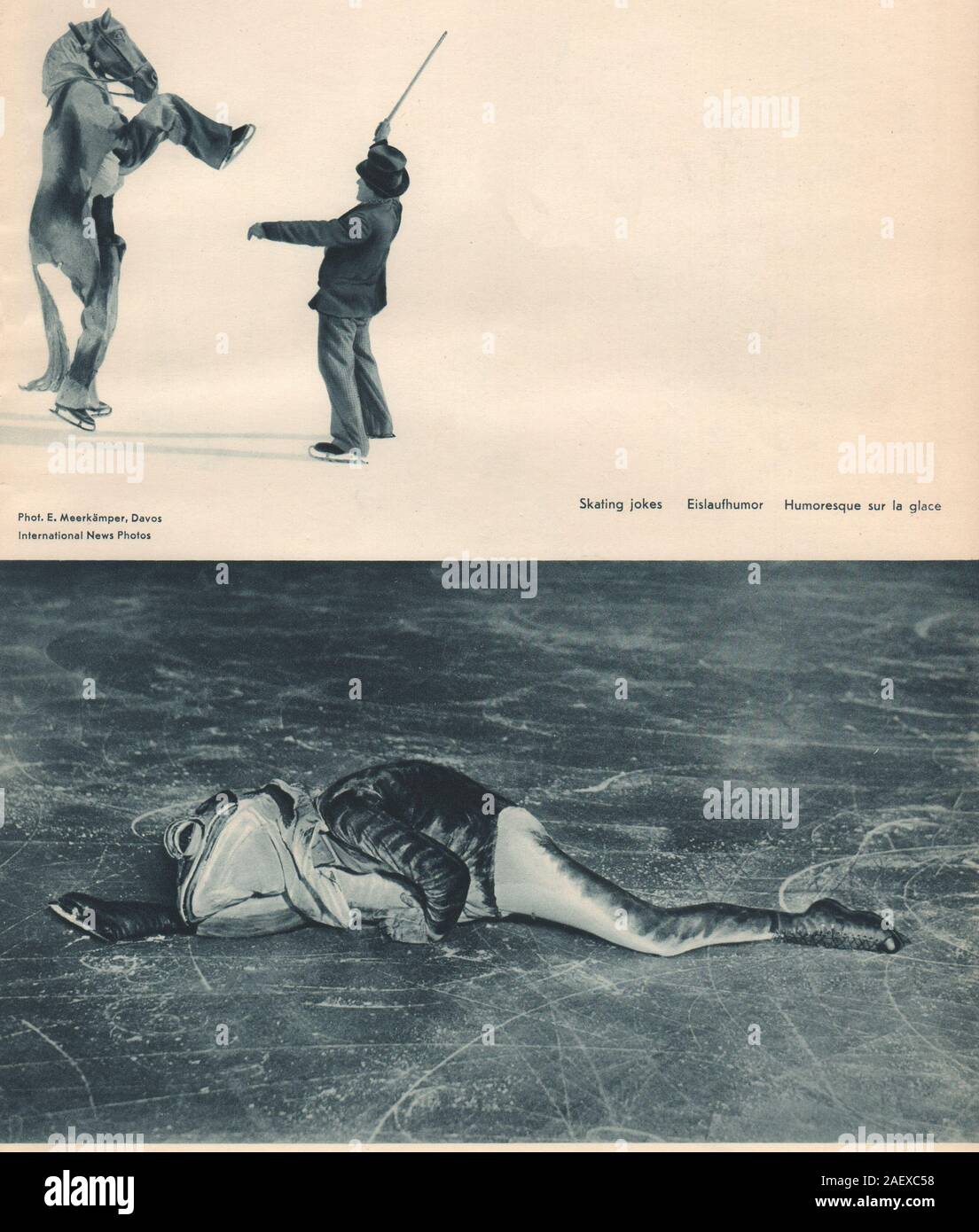 ICE FIGURE SKATING. Skating Jokes - Eislaufhumor - Humoresque sur la ...