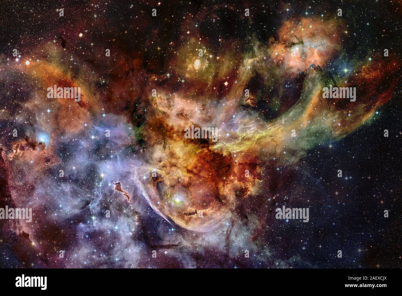 Awesome galaxy. Science fiction wallpaper. Elements of this image ...